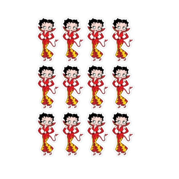 Design | Betty Boop Laminated Vinyl Stickers 73 | Poshmark